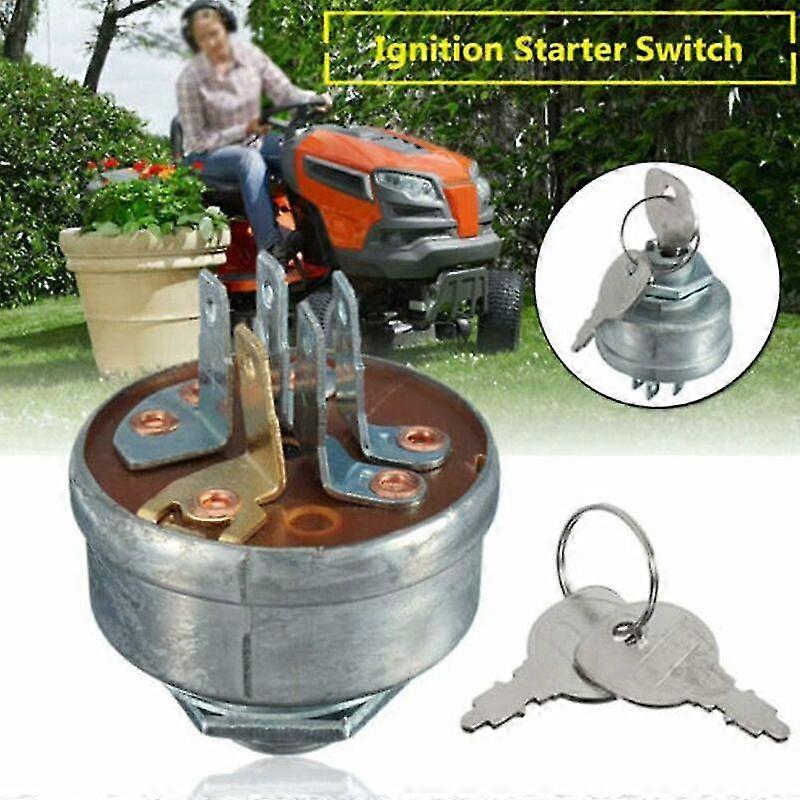 Lawn Mower Tractor Ignition Start Switch, 5 Pin Tools Ignition Start ...