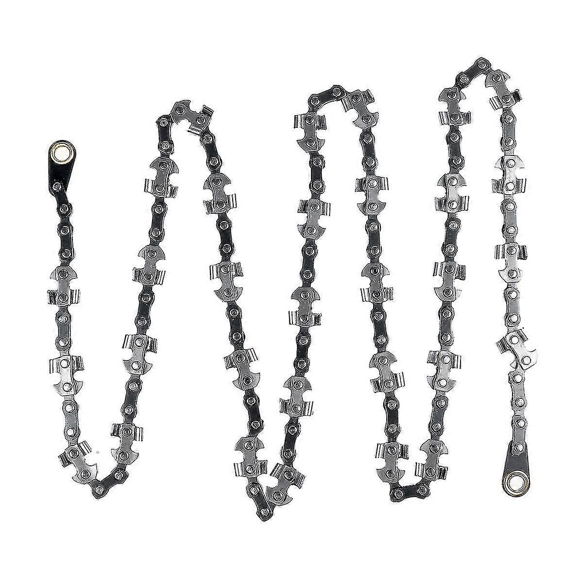 48'' Portable High Reach Tree Hand Rope Chain Saw Blades On Both Side ...