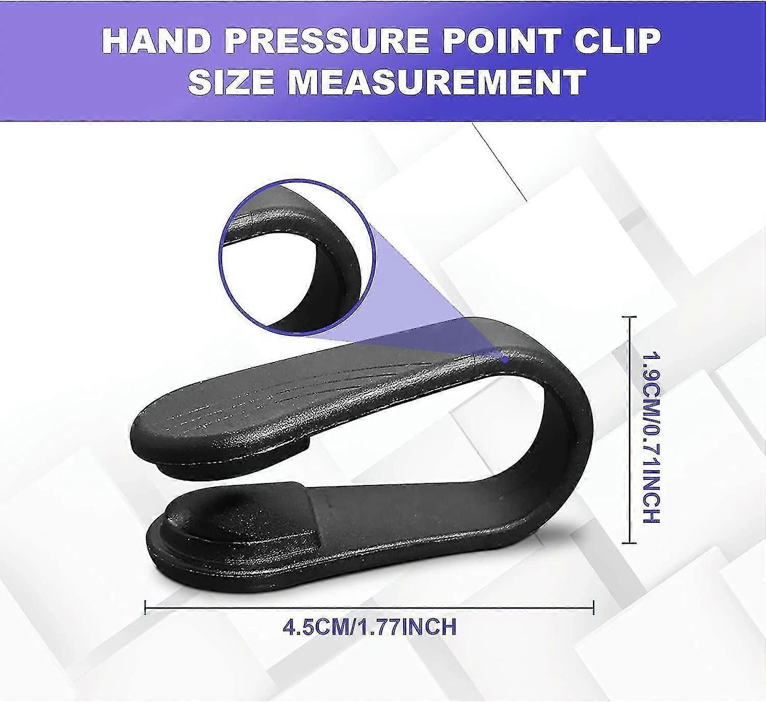 Acupressure Clip Migraine Relief Clip Tension Headache Clip Wearable ...