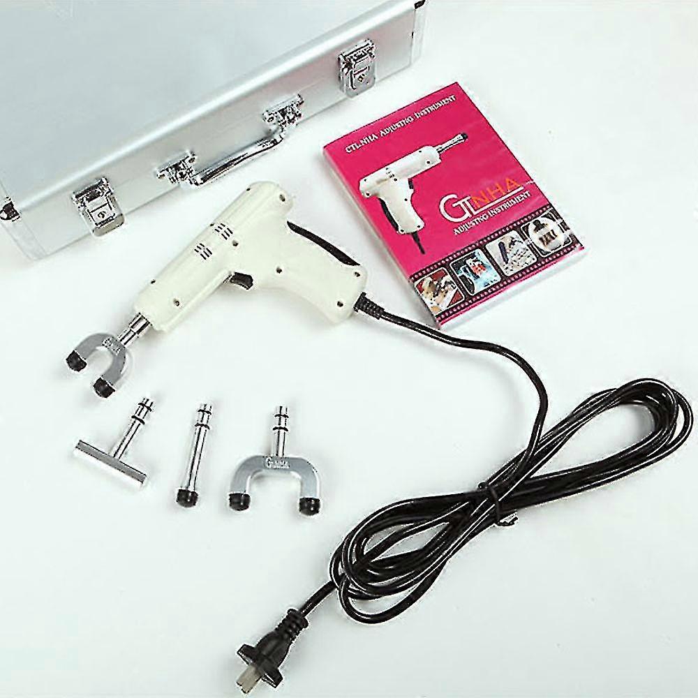 Electric Chiropractic Adjusting Tool Spine Activator Massager White ...