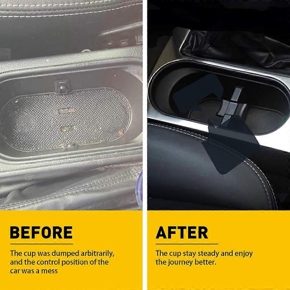 Center Console Cup Holder Insert Divider For Subaru Forester 2014 2018 ...