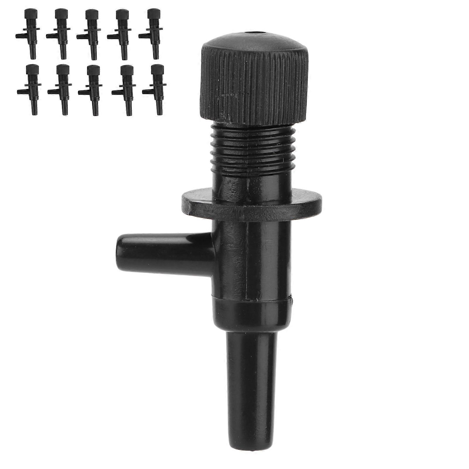 10 Pack Aquarium Control Valves Plastic Fish Tank Air Line Control ...
