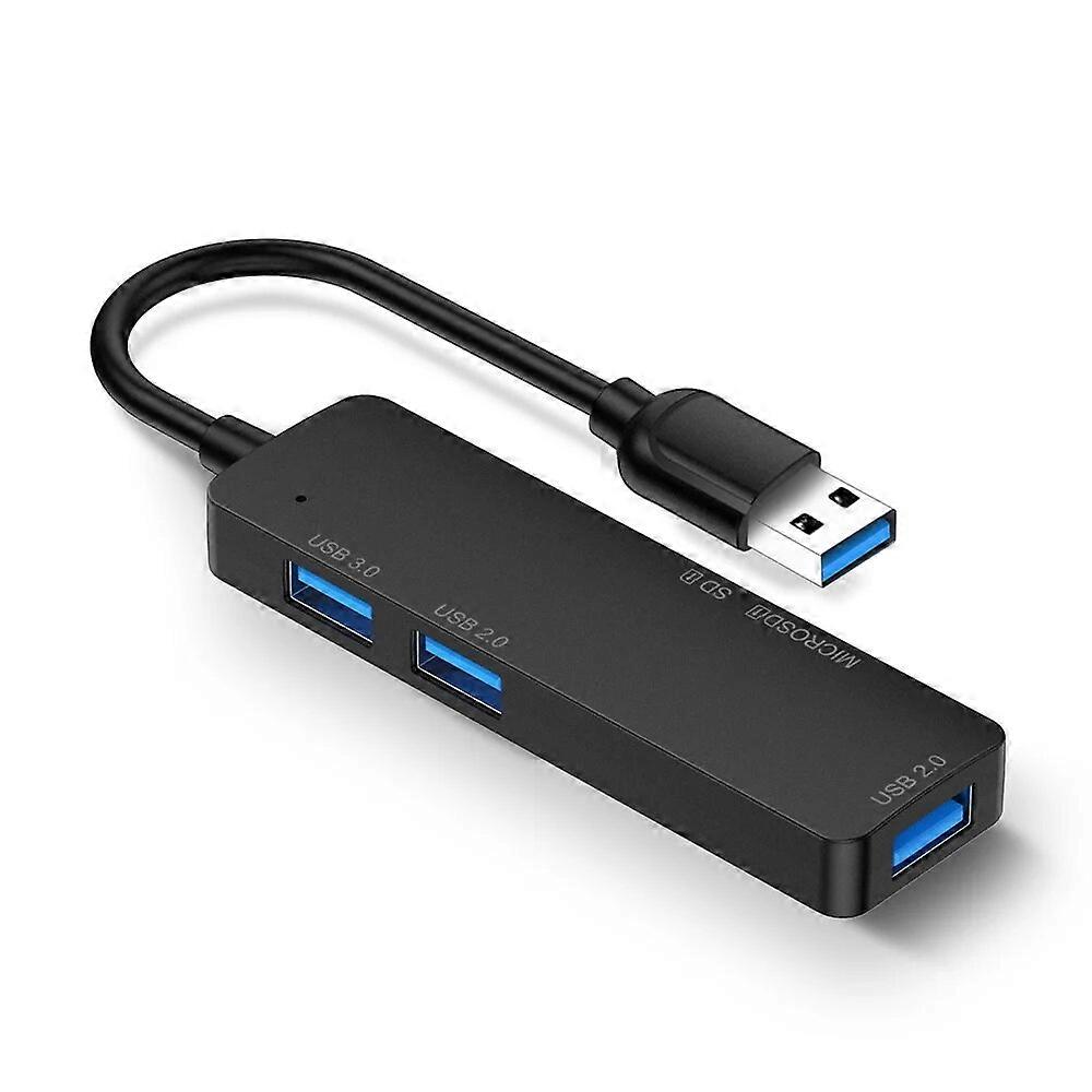 3 Port USB 3.0 HUB Card Reader USB C type c Splitter Mini 2 in 1 ...