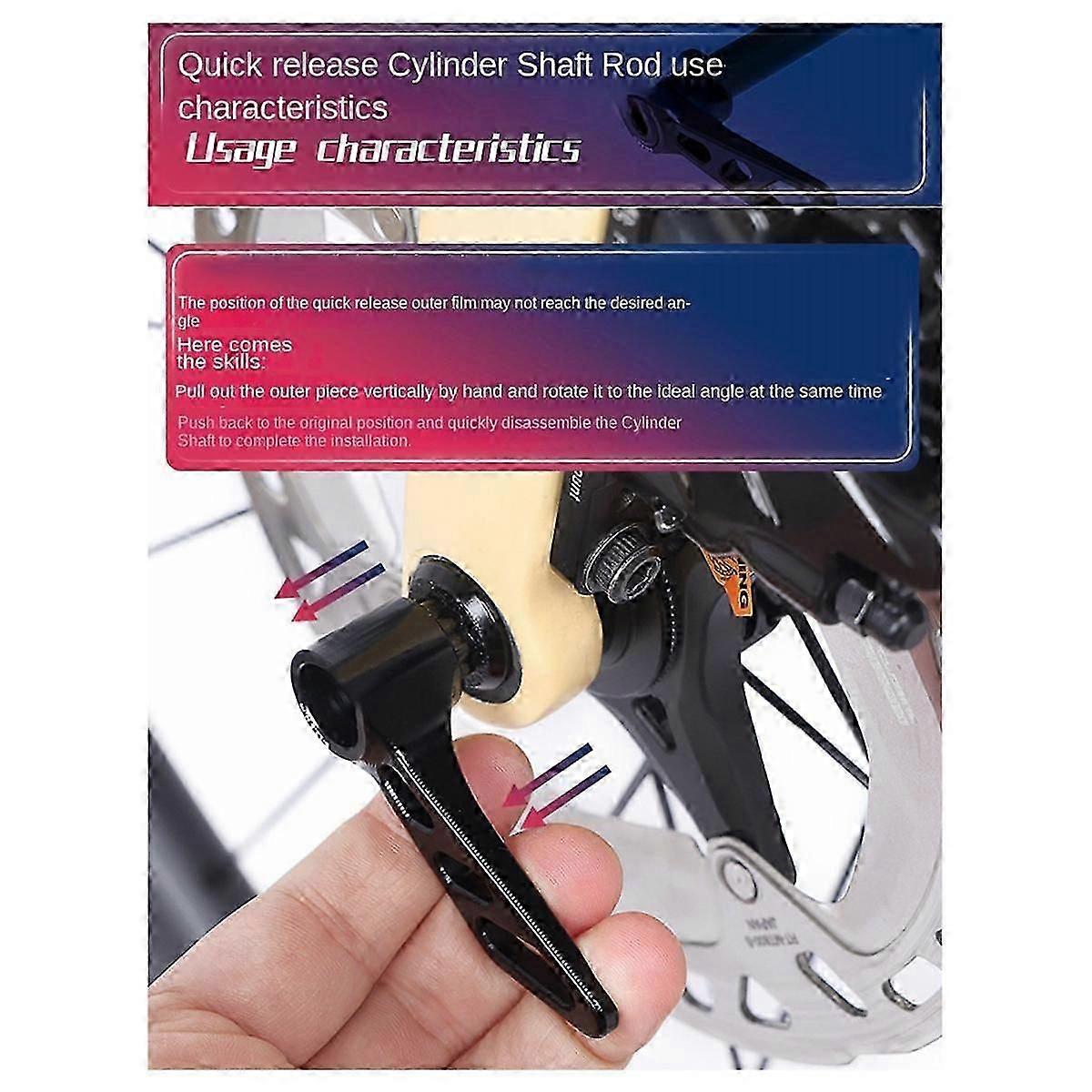 Quick Release Axle Through Axle Road Bike Fork Axle Clamp Rear Hub ...