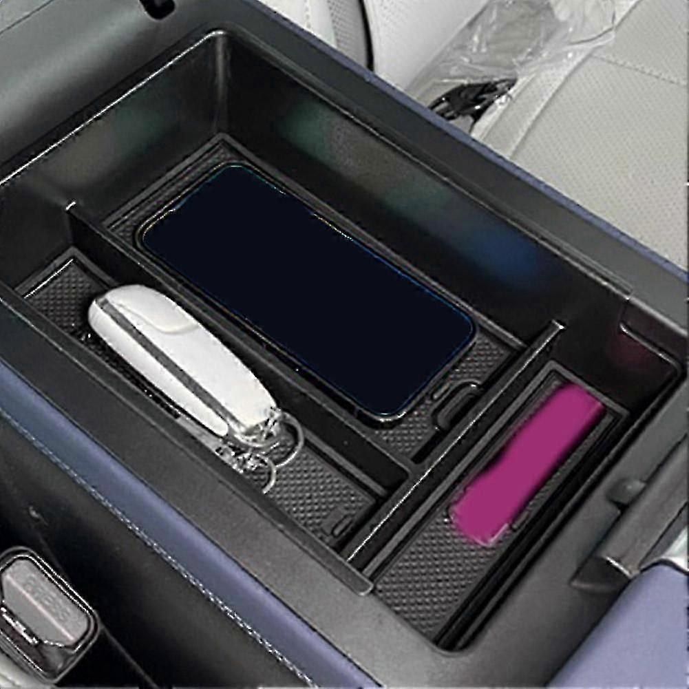 ABS+PVC Central Console Armrest Storage Box for Xpeng G6 Central ...