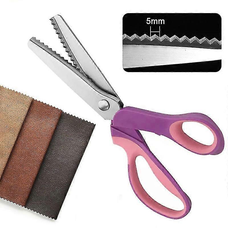 Pinking Scissors Sewing Scissors Zig Sawtooth Blade Stainless Steel ...