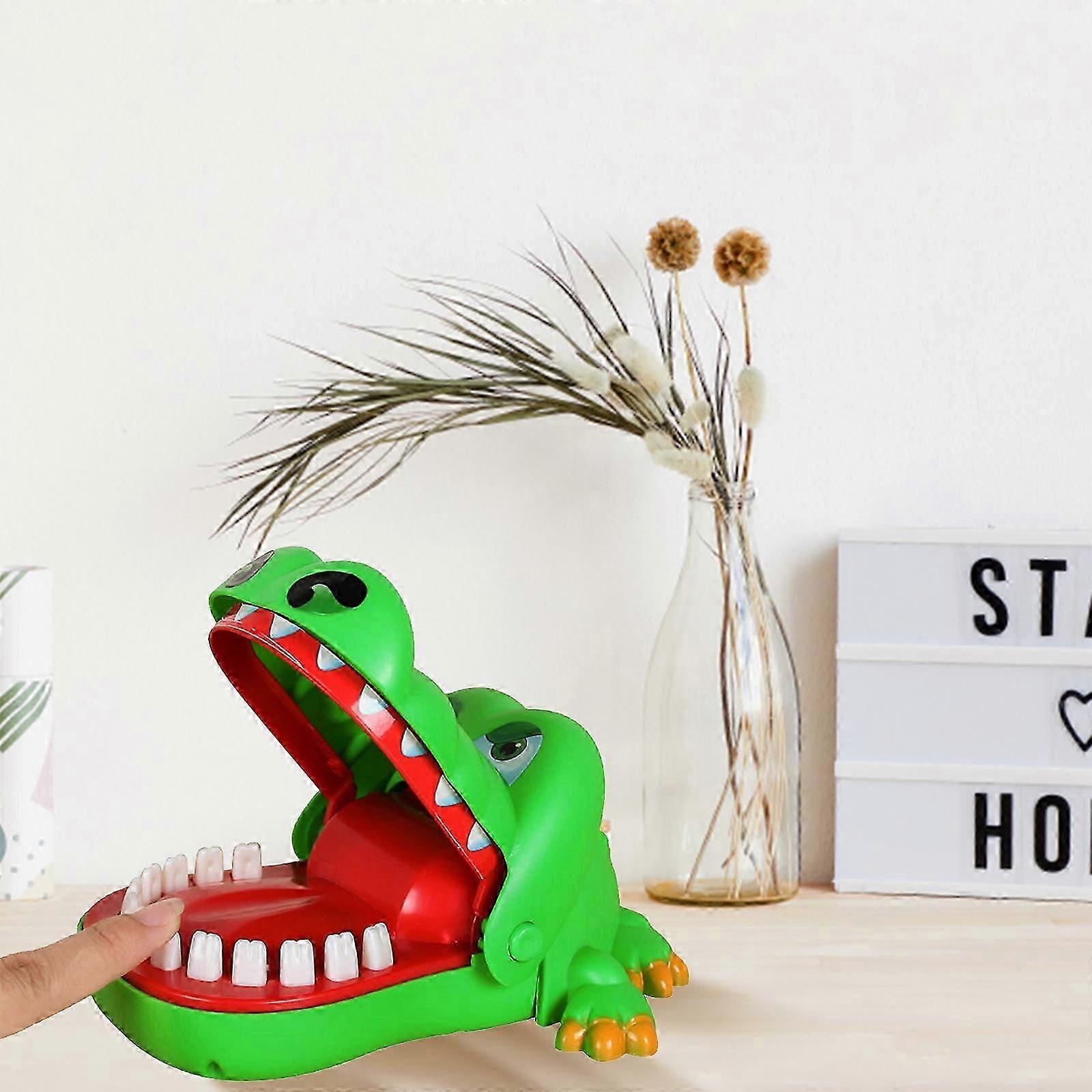 Crocodile Teeth Toys Game for Kids, Alligator Biting Finger Dentist ...