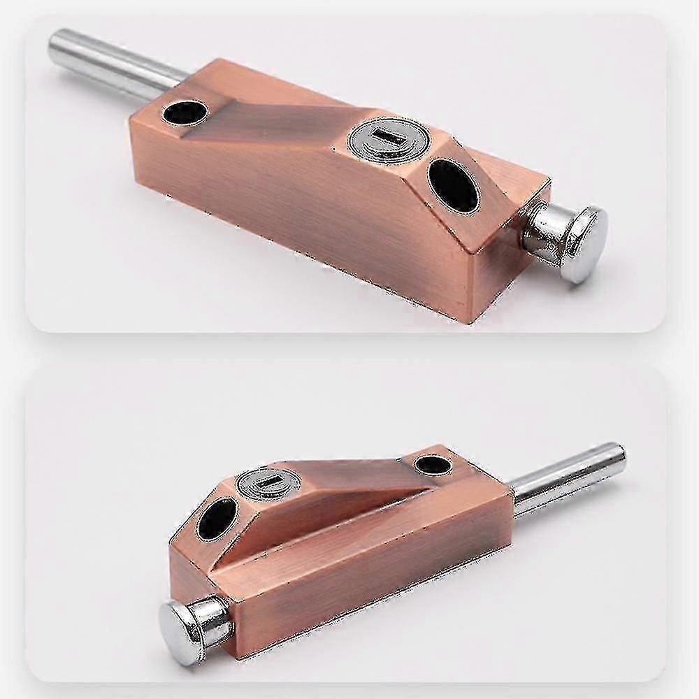 Rotary Door Lock, Floor Lock, Framed Door Surface-mounted Floor Lock ...