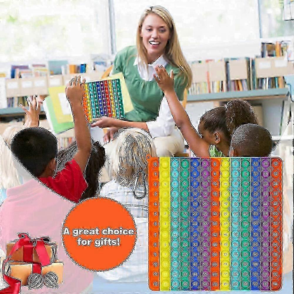 Education Toy Push Pop It Fidget Education Toy Bubble Learn ...