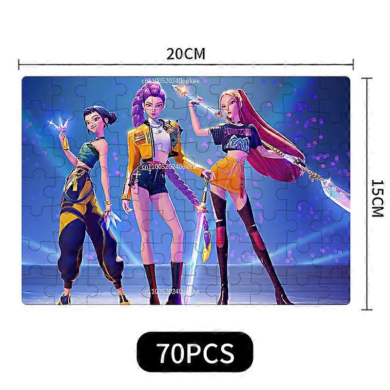 2025 New 10 style KPop Demon Hunters jigsaw puzzle KPop Demon Hunters ...