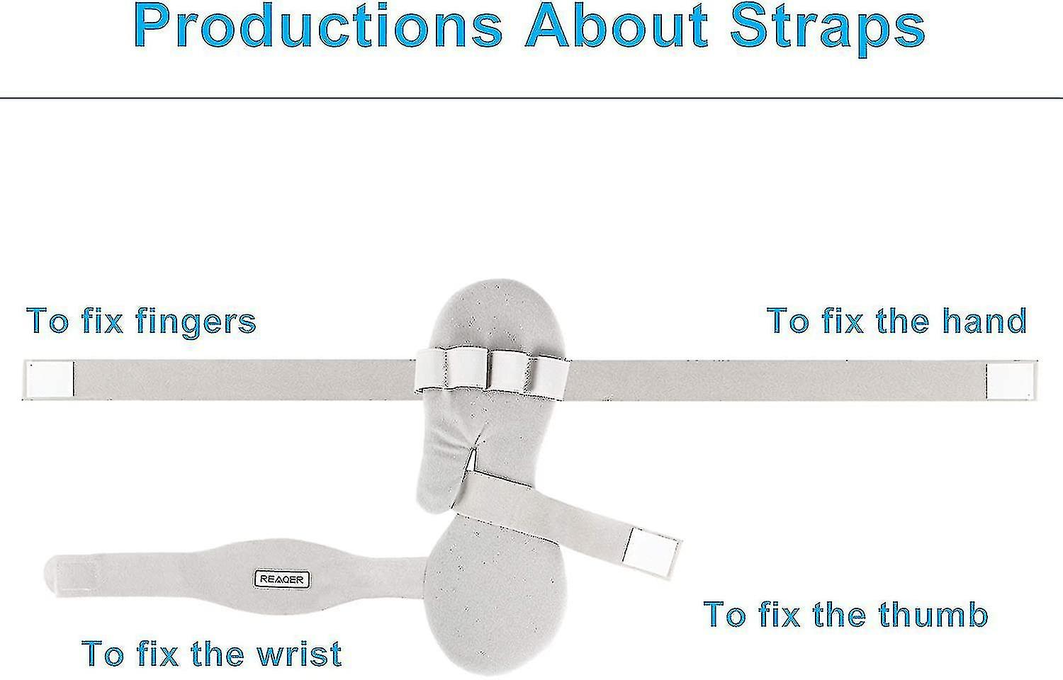 Stroke Hand Splint Soft Function Resting Wrist Orthosis Night Hand ...