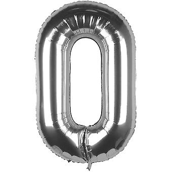 40 inch Silver 30 Number Jumbo Foil Mylar Helium Balloons - Party ...
