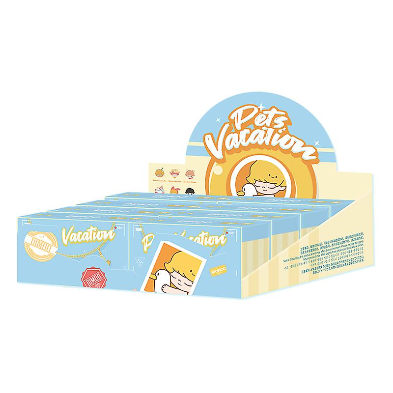 Pop Mart Whole Box Dimoo Pets Vacation Series Pendant Blind Box Kawai ...
