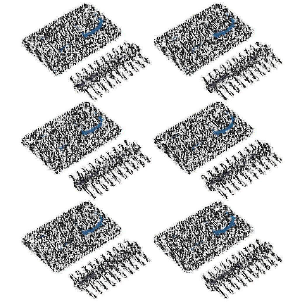 6 Pcs Ads1115 Analog To Digital Converter 16 Bit Adc Module Converter ...