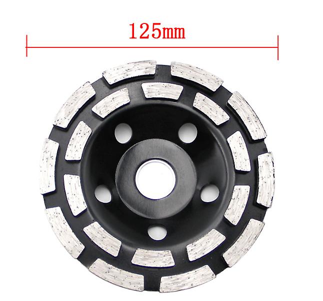 Double Row Concrete Diamond Grinder, Universal Diamond Grinding Wheel ...