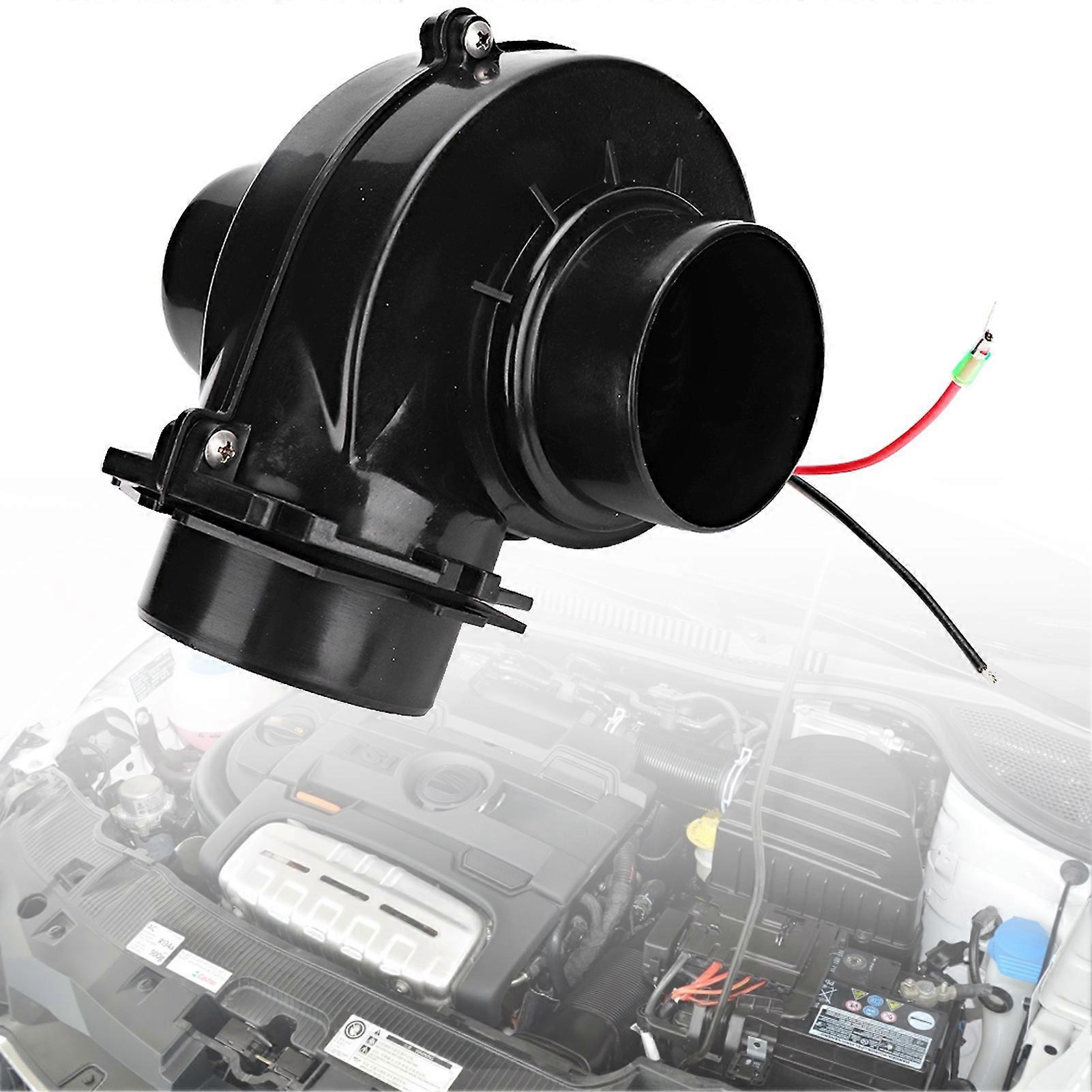 Electric Turbocharger Universal Black 3inch Cold Air Intake Generator ...