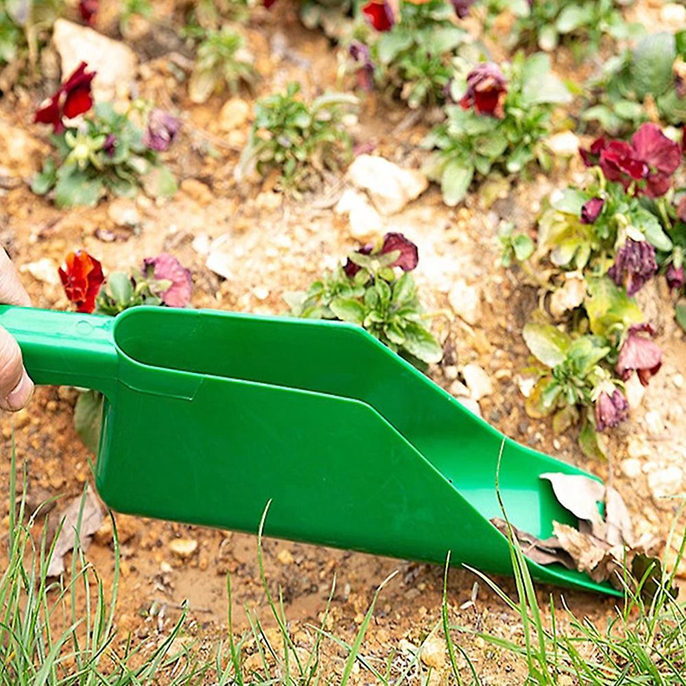 Cleaning Shovel Scoop Garden Plastic Fallen Leaves Gutter Drain Scoop ...
