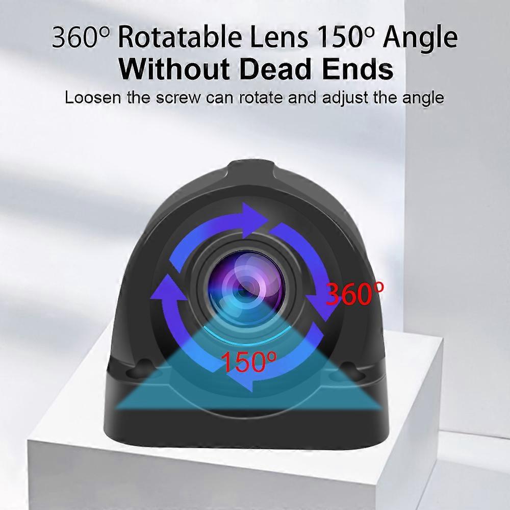 1080p Ahd Side View Camera 12v For Vehicle Bus Truck Monitoring Night ...