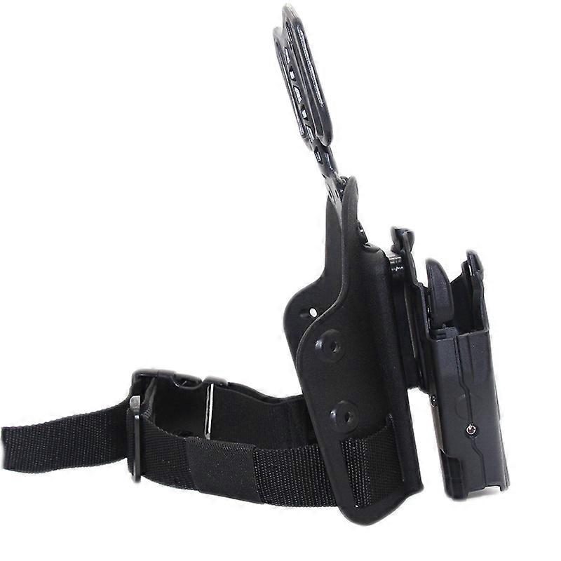 Tactical Drop Leg Gun Holster For Gl 17 19 22 Beretta M92 Cz75 Taurus ...