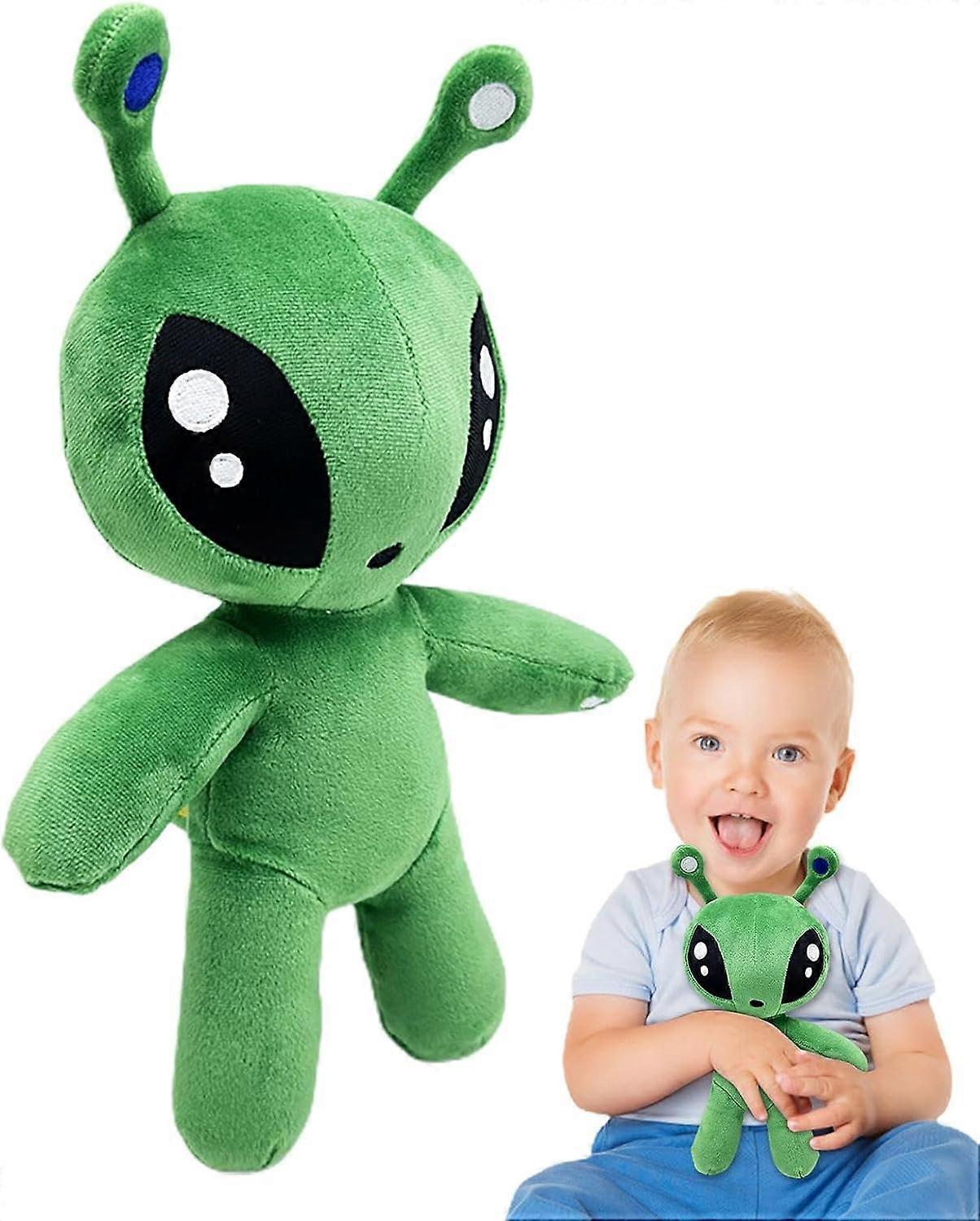 Green Alien Plush Toy 34cm Alien Stuffed Figure, Cartoon Alien Plush ...