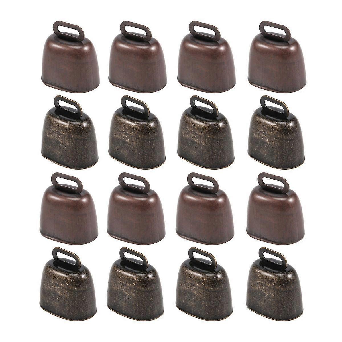 16PCS Cow Horse Sheep Grazing Copper Bells Small Brass Bells Cattle ...