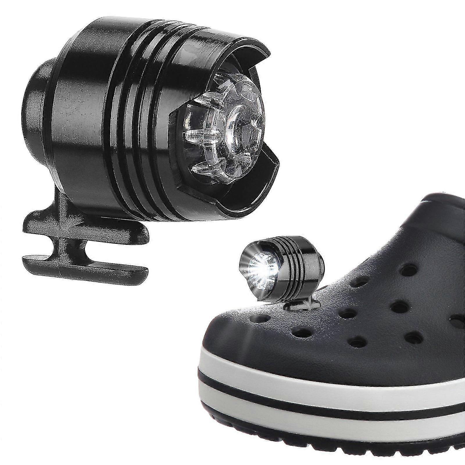 2pcs Clog Shoes Light Headlights For Croc Led Portable Camping Hiking ...