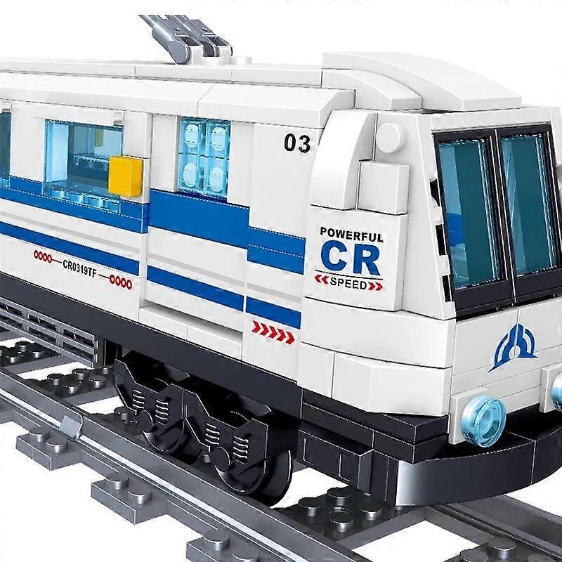476pcs Technical Railway Transportation Track Train Building Blocks ...