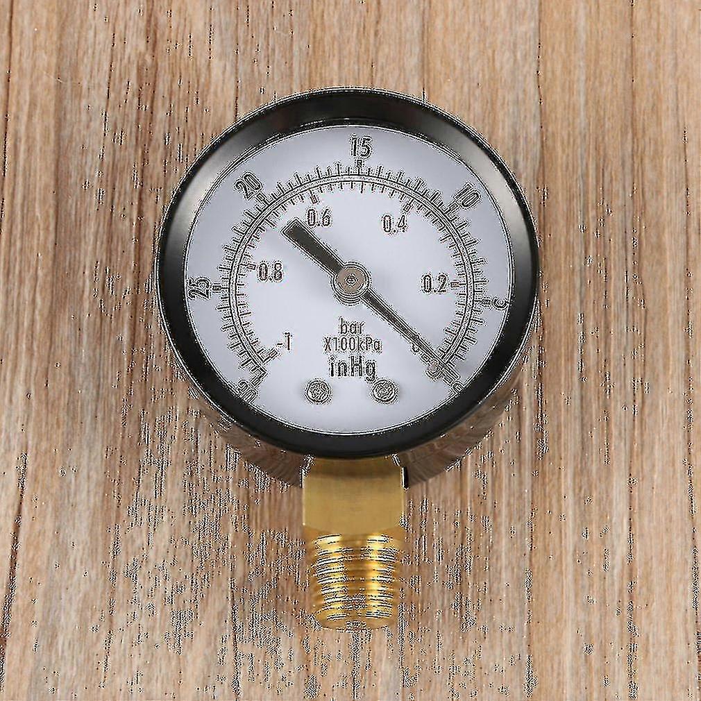 Vacuum Manometer Mini Dial Portable Dual Scale Dial Gauge 1/4'' Npt ...