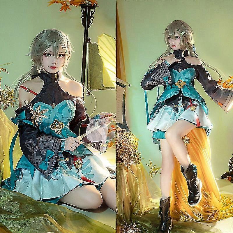 Game Honkai Star Rail Cosplay Costume Qingque Cosplay Uniform Qingque ...