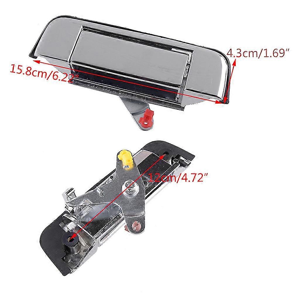 69090-0k060 Chrome Car Tailgate Handle Rear Outer Handle For Toyota ...