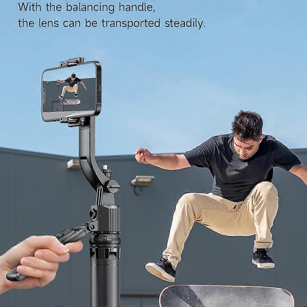 C17 Smart AI Tracking Anti-Shake Gimbal Tripod Selfie Stick Quad-Leg ...
