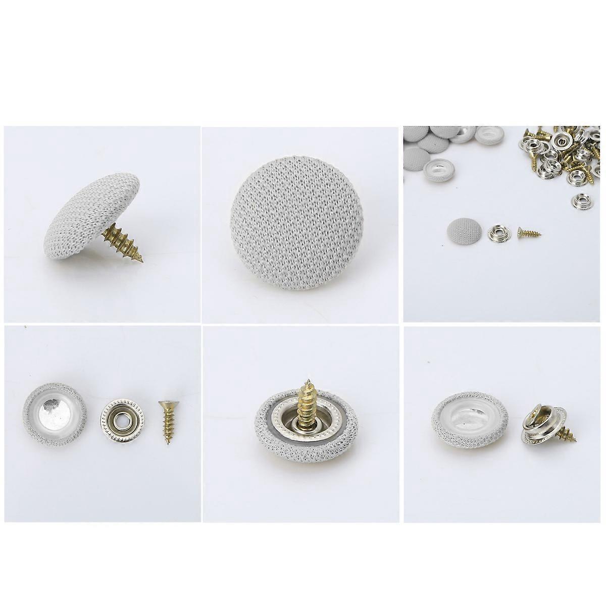 60Pcs Diy Roof Lining Repair Kit Fix Sagging Headliner Pin Buckle Screw ...