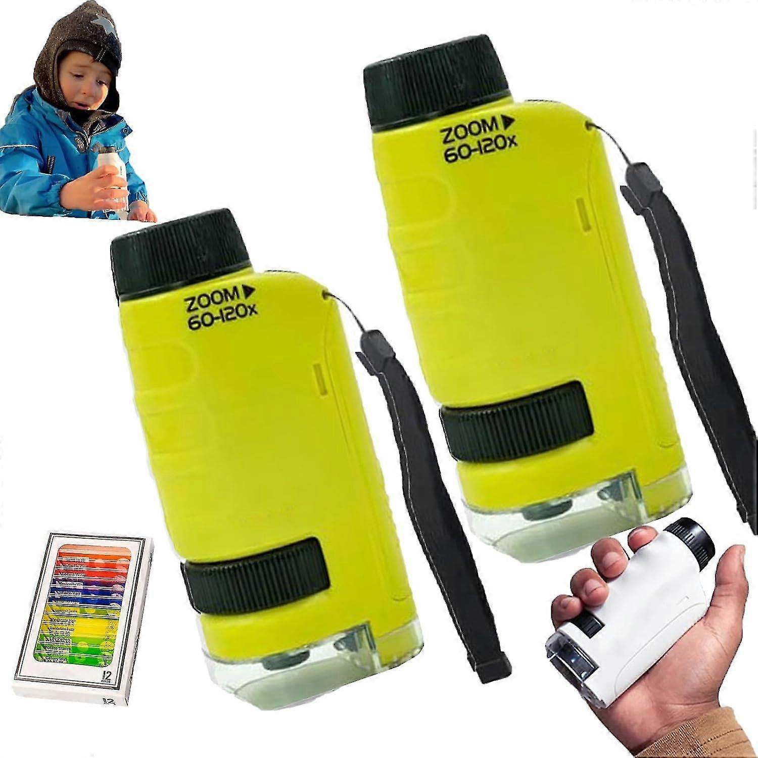 Minilabsters Miniscope Kids, Mini Labsters Portable Microscope ...