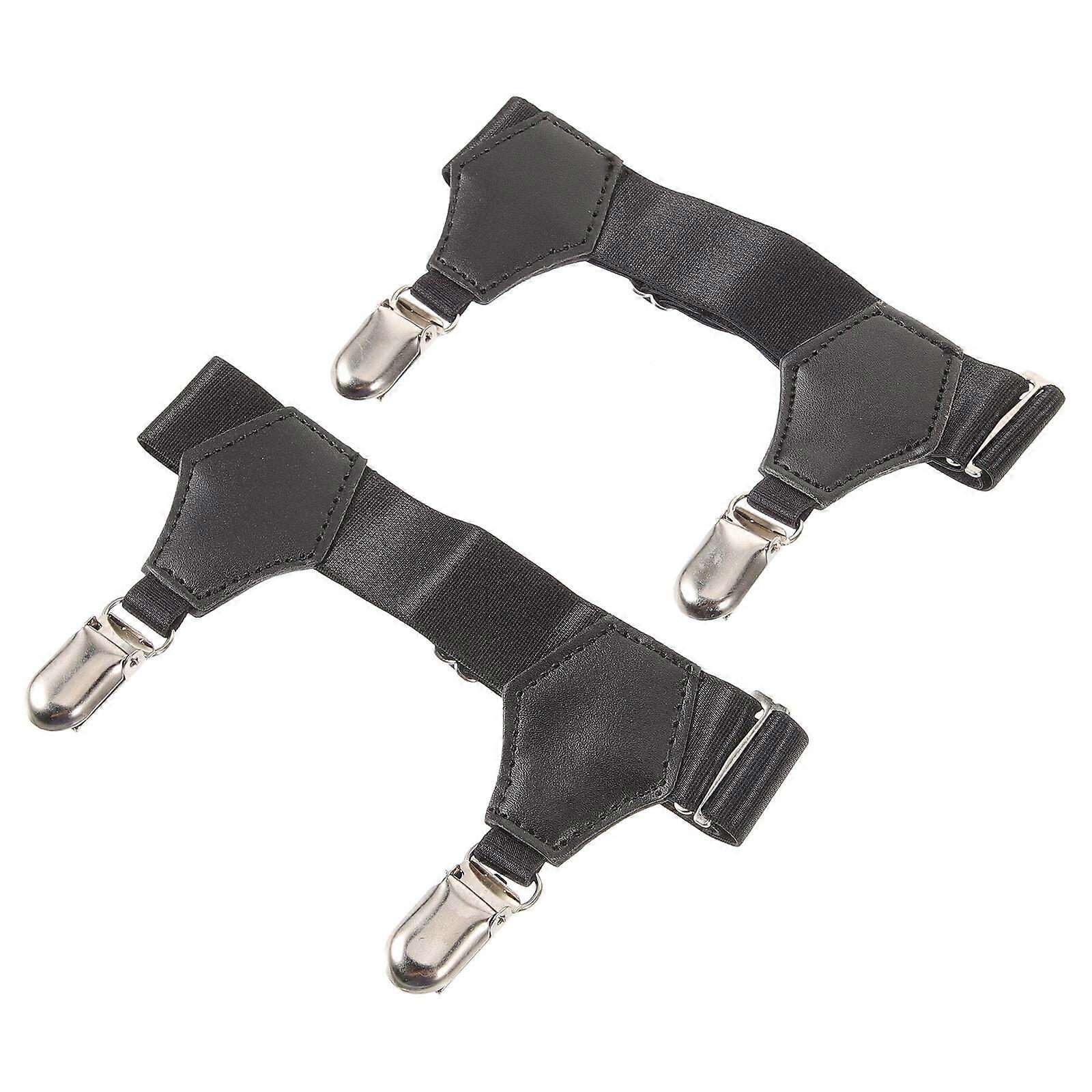 2pcs Sock Clamp Fixed Sock Keeper Men Garter Strap Stay Sock Sock Clip ...