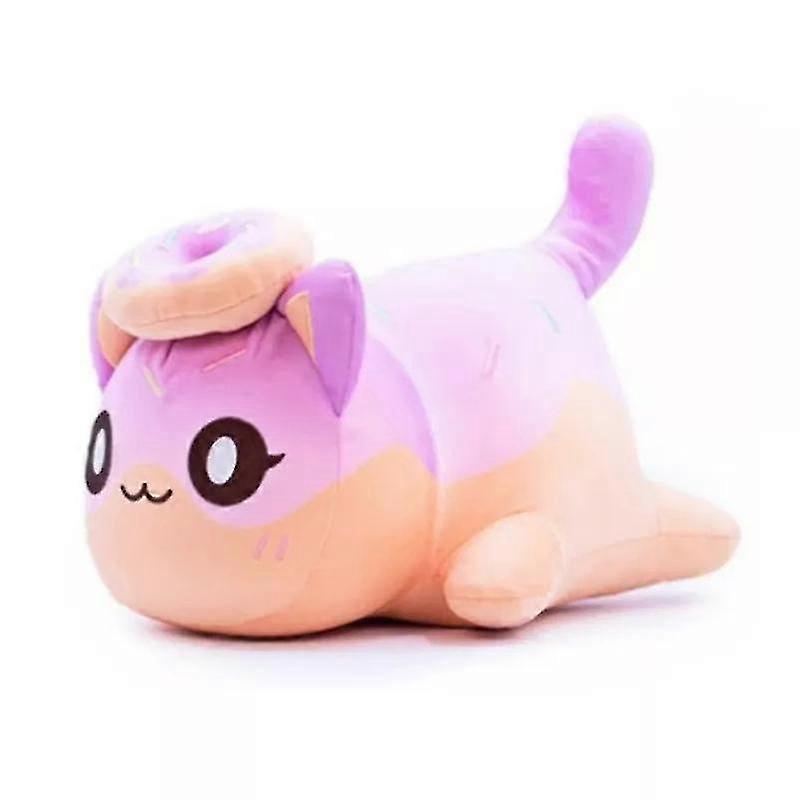 Aphmau Meows Cat Plush Toy - Soft Meemeow Stuffed Donut Cat, Kawaii ...