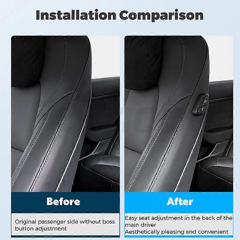 Copilot Seat Adjustment Wireless Switch Buttons for Tesla Model3 Model ...