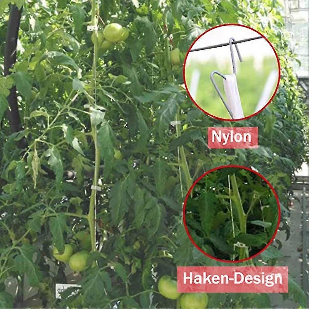 Plant Climbing Hooks Tomato Support Hook Flexible Fruit Cherry Twine On ...