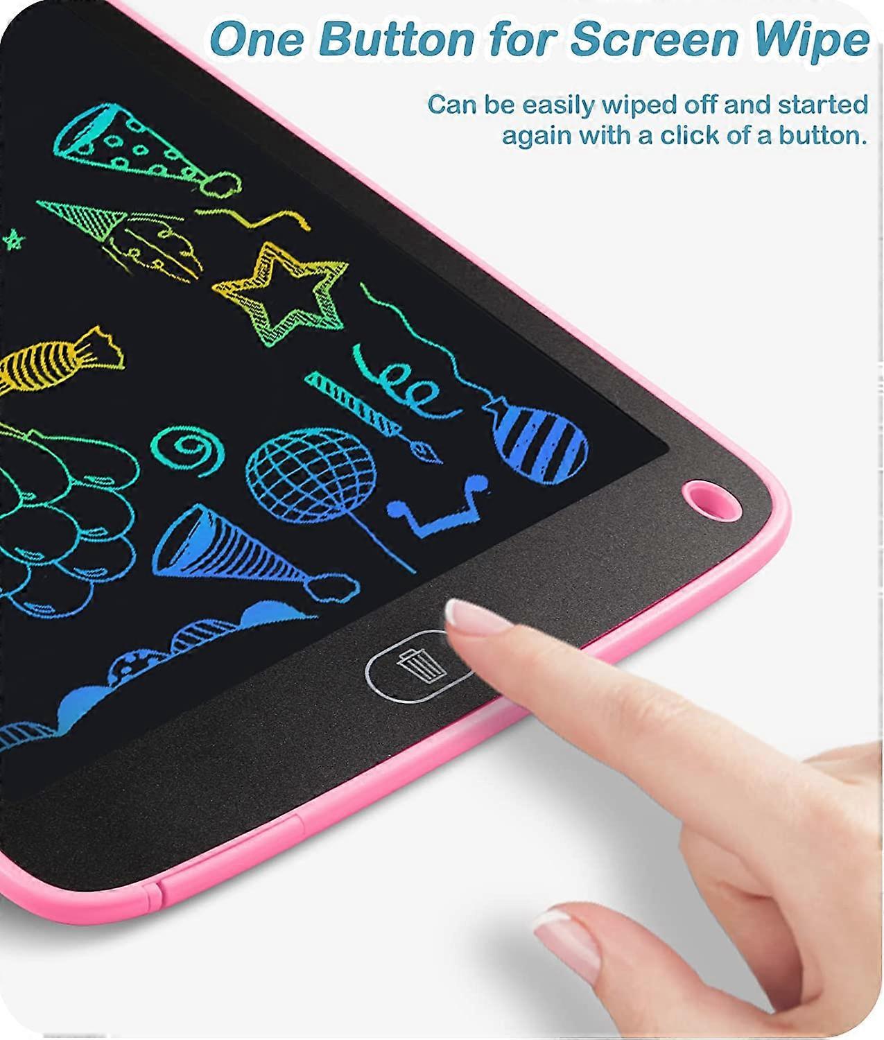 LCD Writing Tablet, 2 Pack 10 Inch Doodle Board Toys for Toddlers Kids ...