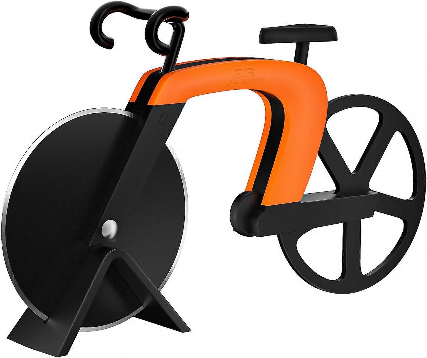 SBSG Bicycle Pizza Cutter - Stainless Steel Pizza Bike Cutting Wheel ...
