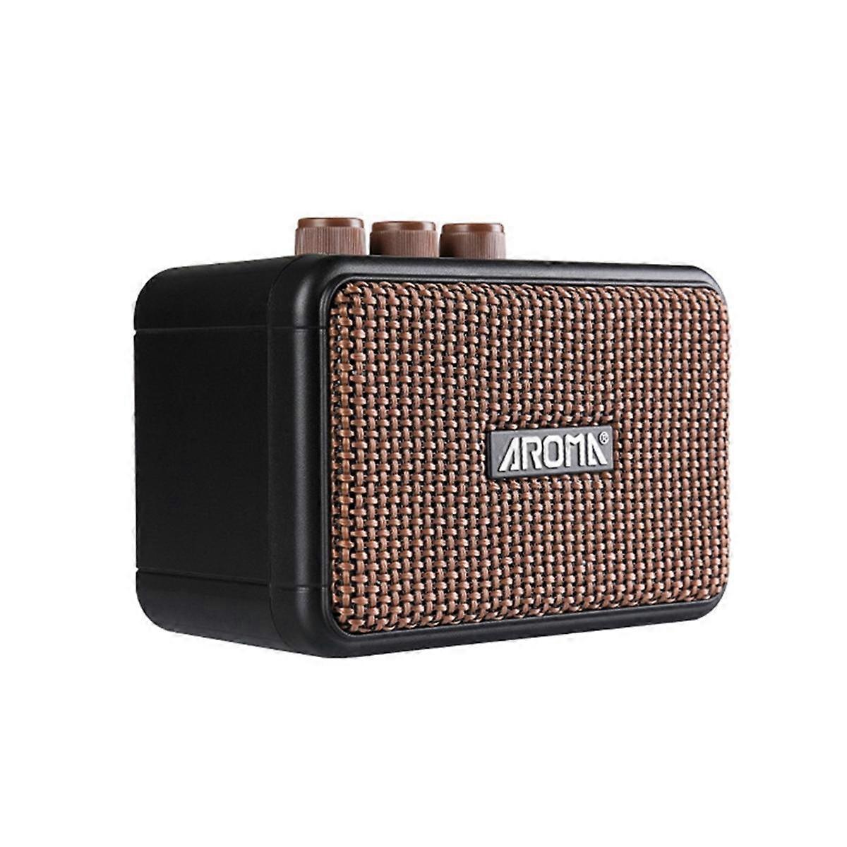 Aroma -04 Mini Electric Guitar Amplifier 5W Portable Bluetooth Speaker for Electric Guitar Retro ...