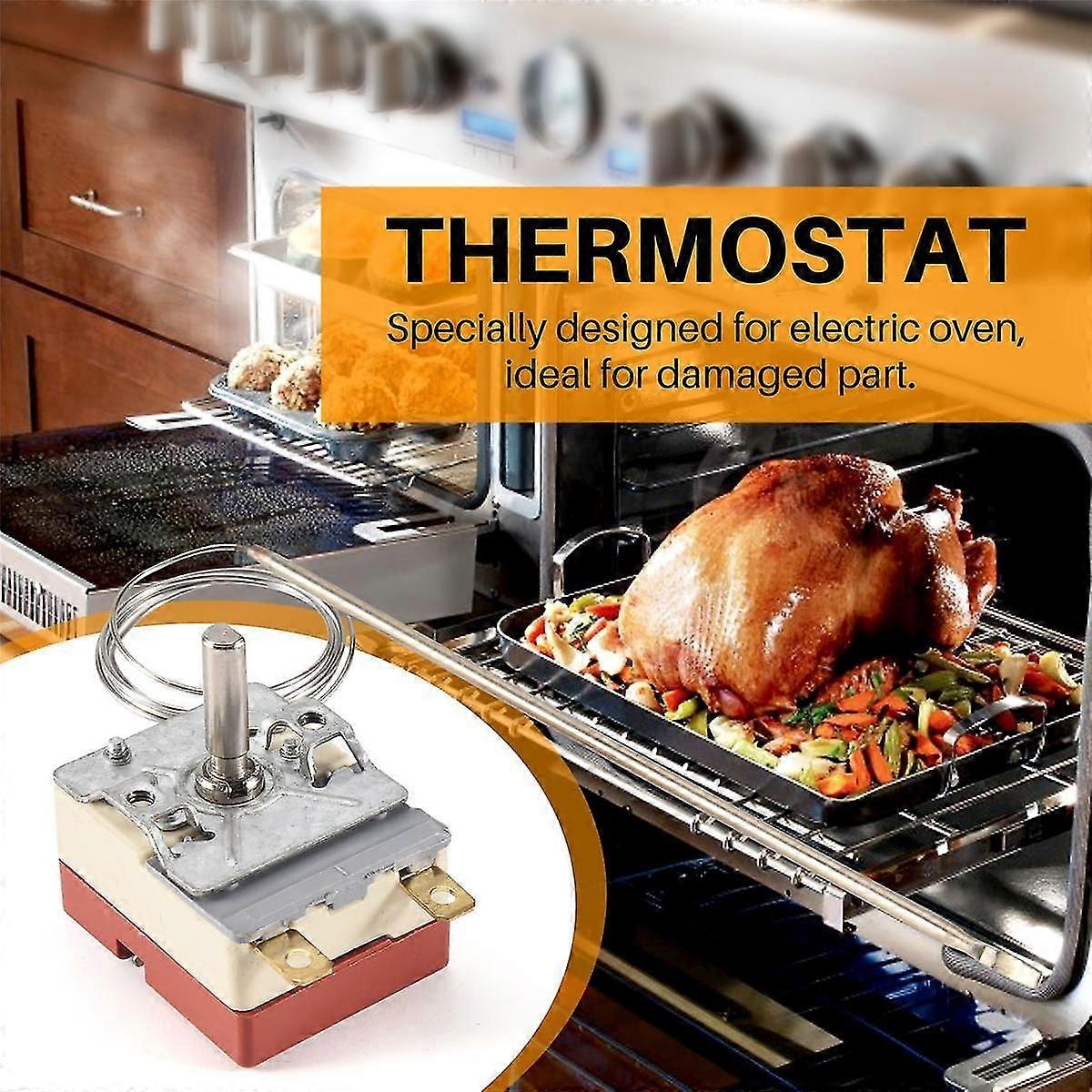 50 to 300 degrees NC capillary thermostat temperature control oven ...