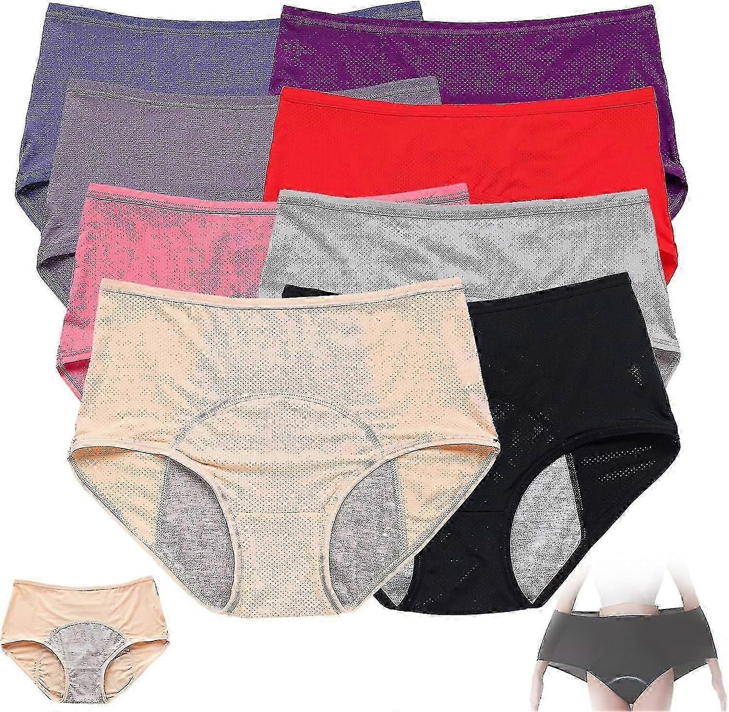 Womens Leakproof Underwear, Leakproof Underwear for Women, Ladies Underwear Panties Leak Proof ...