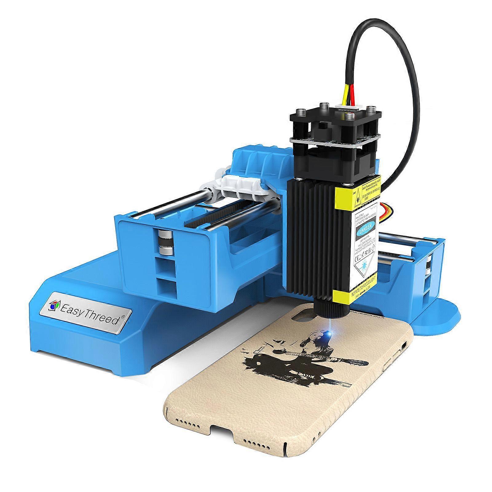 Easythreed ETLR001 Mini Laser Engraver 0.5W Blue Laser Power APP ...