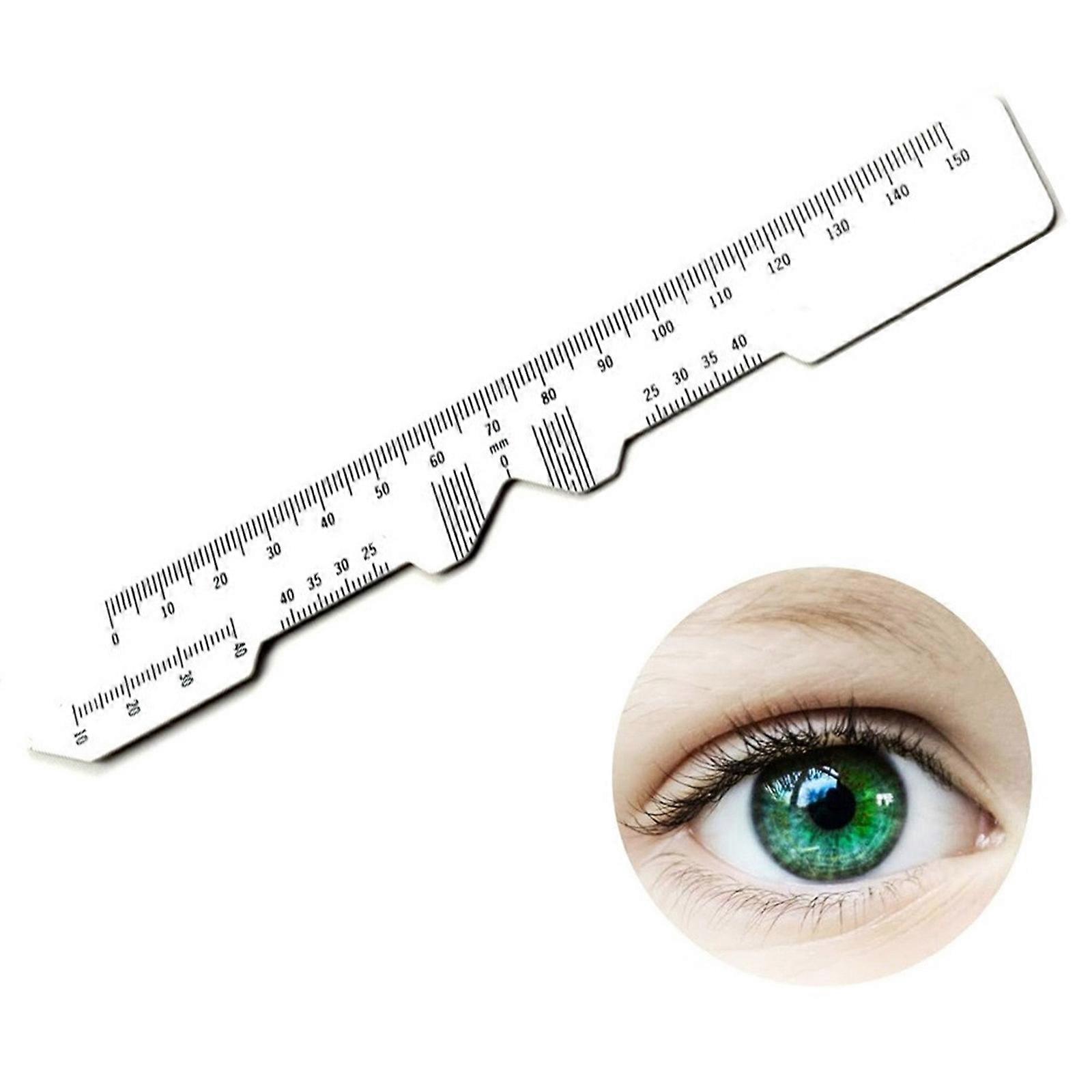 Eye Chart PD Ruler Eye Occluder Pocket Eye Test Chart for Visual Acuity ...