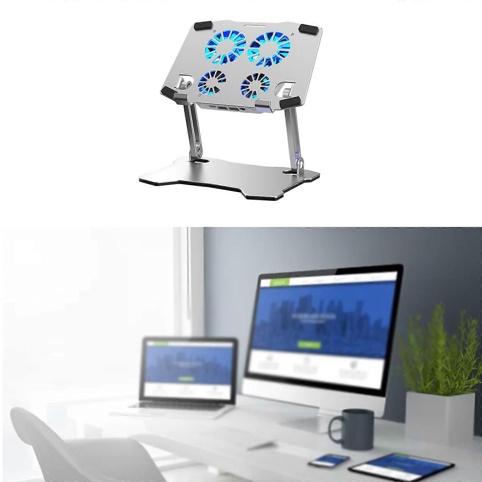 X16 Laptop Stand with Cooling Fan and Ergonomic Design Notebook Holder ...