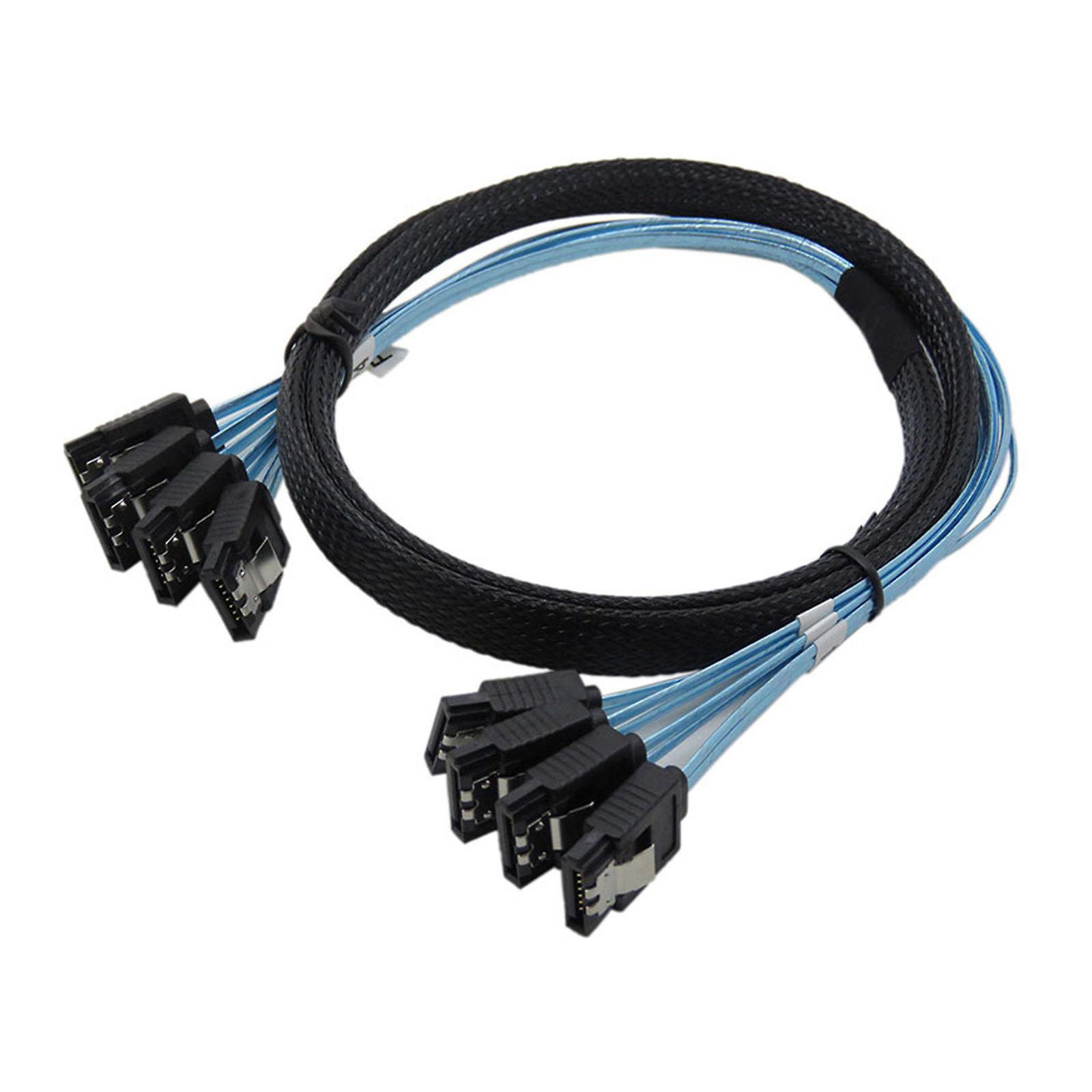 High Speed Sata 3.0 7 Pin Wire HDD Hard Disk Drive Data Cable 6GB/S ...