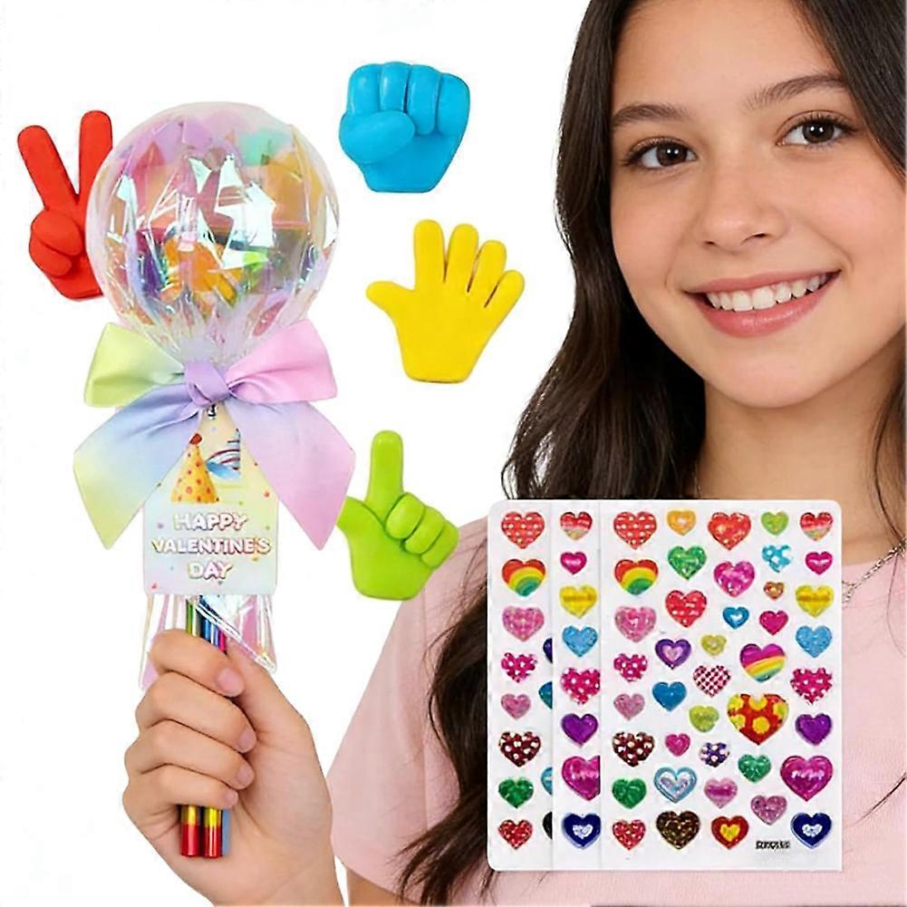 Giant Lollipop Valentines Day Gift for Kids - Lollipop Bouquet with ...