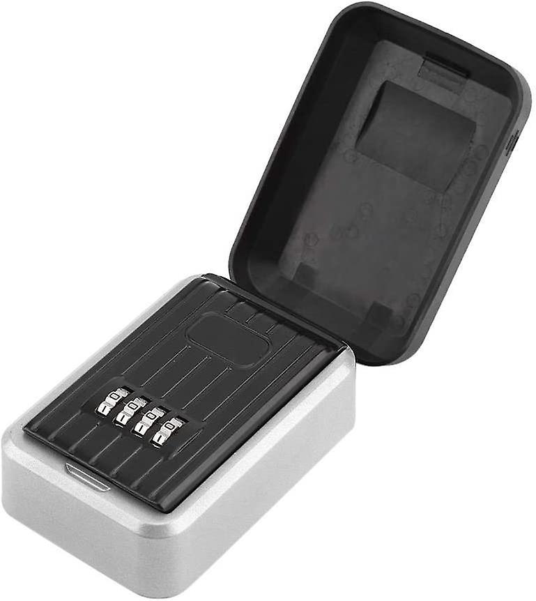 Key Safe Box, Outdoor Key Safe With 4 Code & 1 Key, Security Key ...
