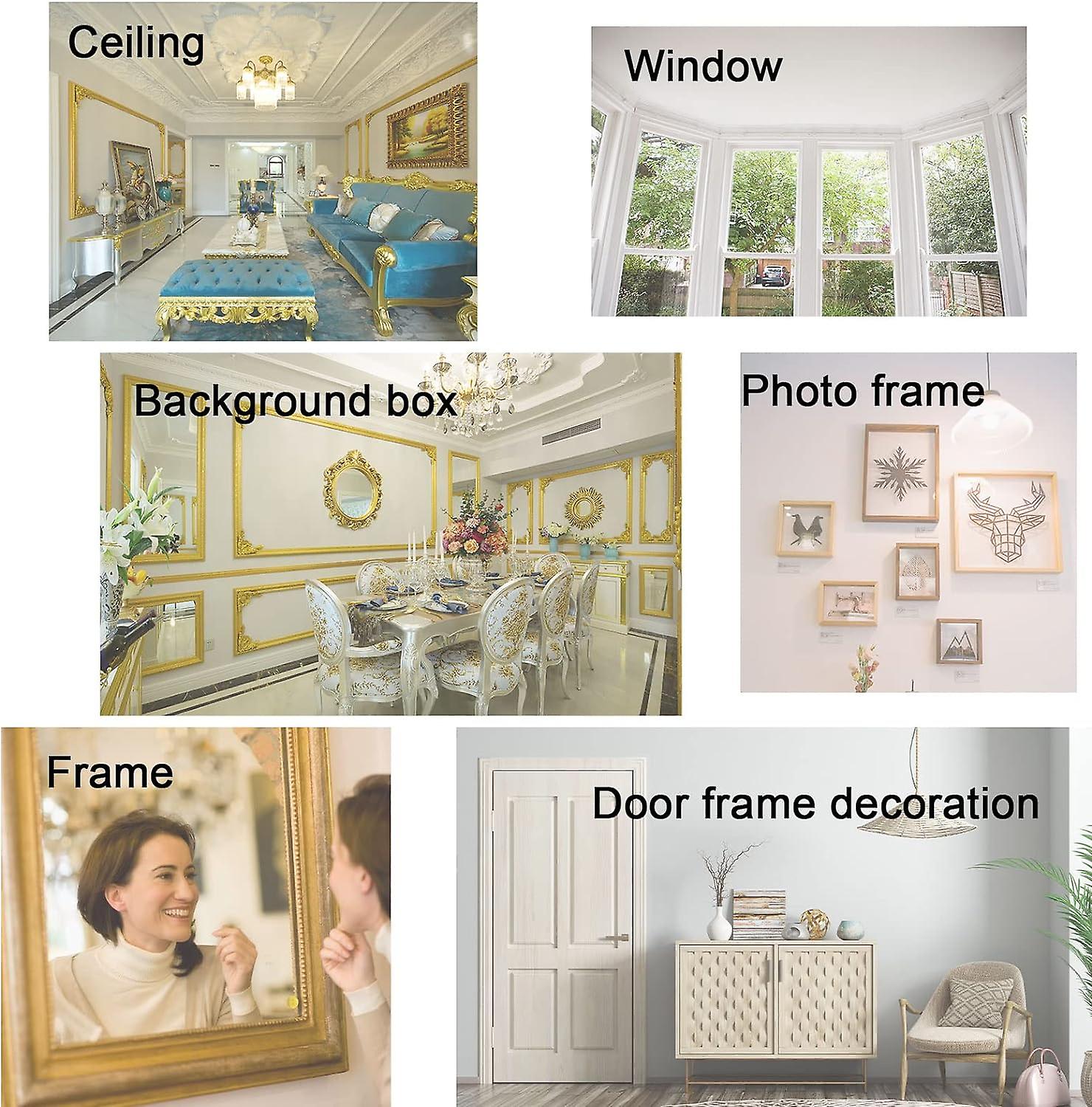 Self-adhesive Flexible Molding, Ceiling Molding Crown Molding Wall ...