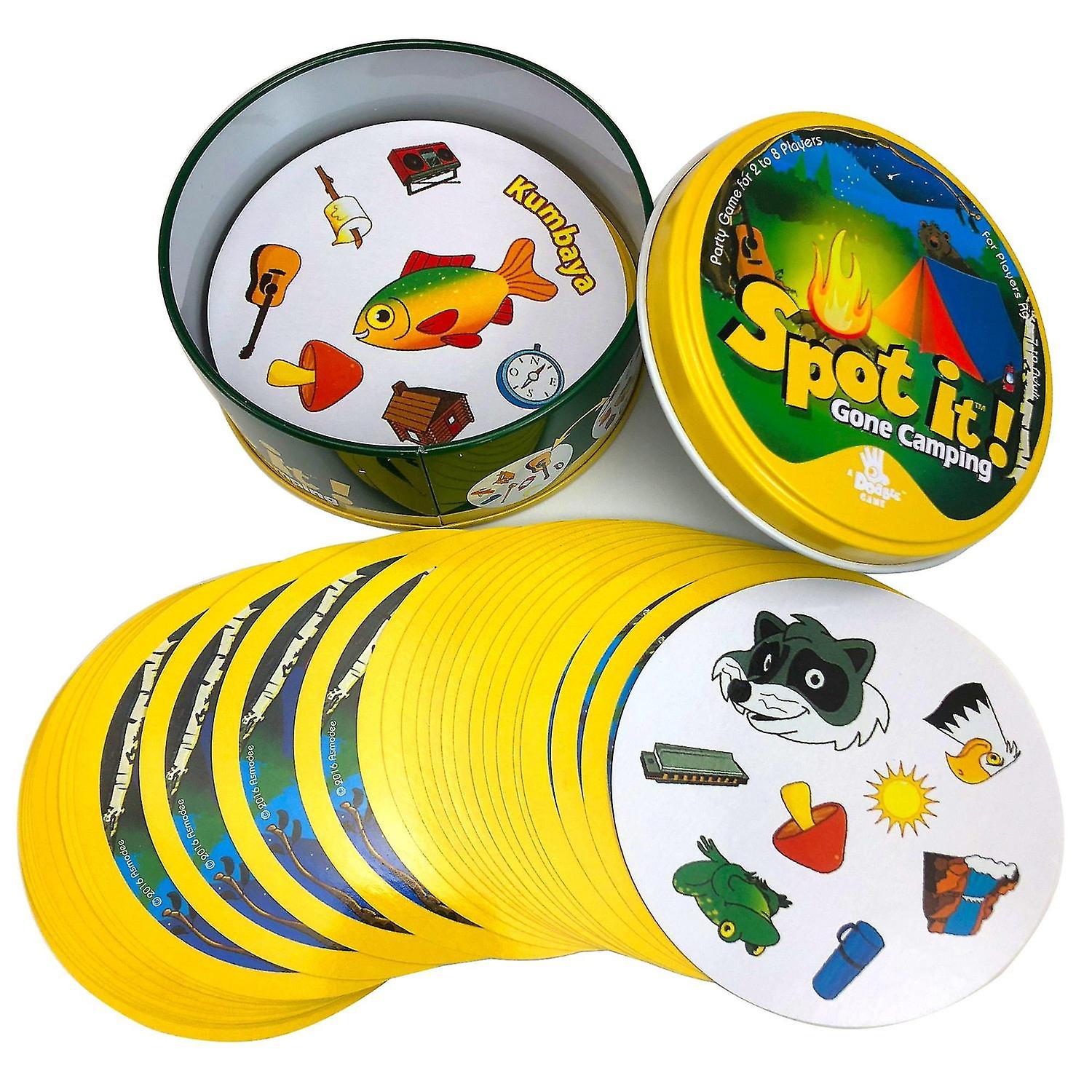 A sport Double Card Table Board For Dobbles Kids Spot Cards english Toy ...